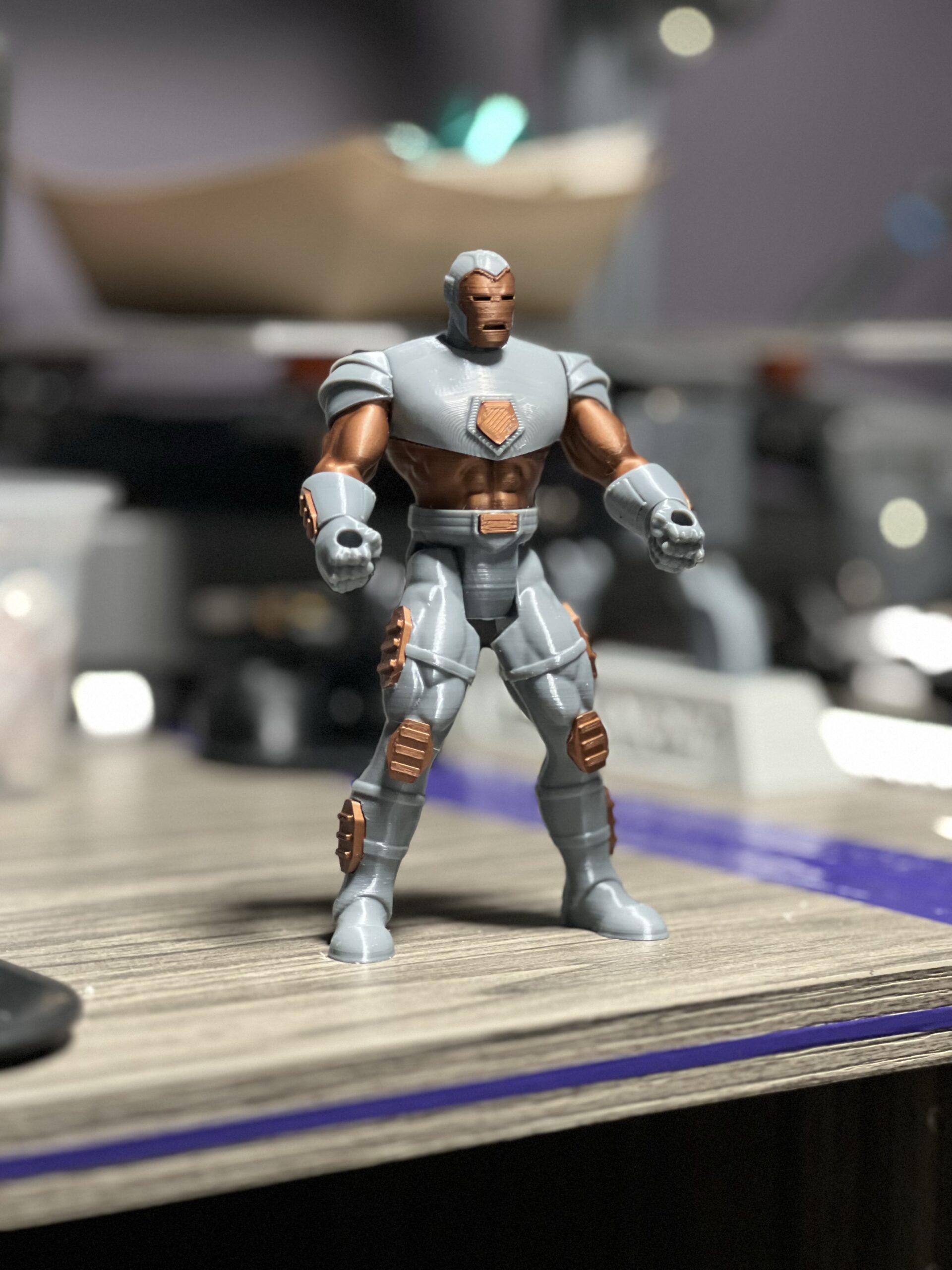 Iron Man Action Figure - The Animated Series 1994 - Made by Rice 3D Studio