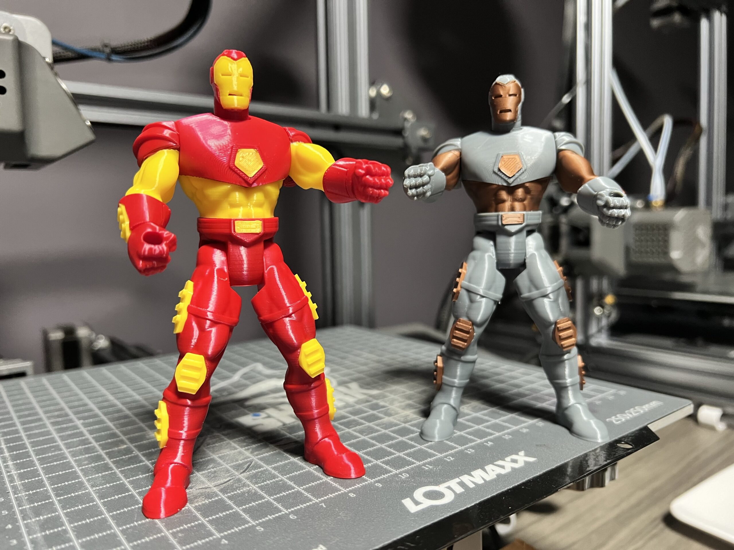 Iron Man Action Figure - The Animated Series 1994 - Made by Rice 3D Studio