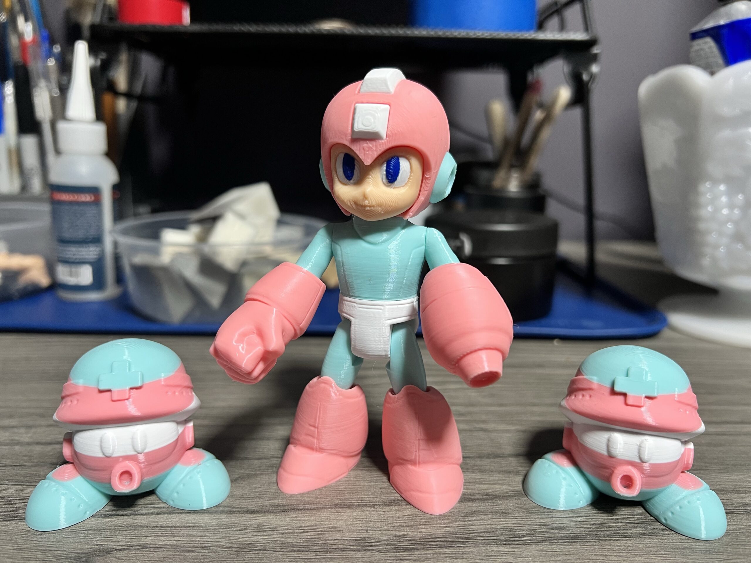 Mega Man Action Figure - Design Your Own Color Scheme Available - Made ...