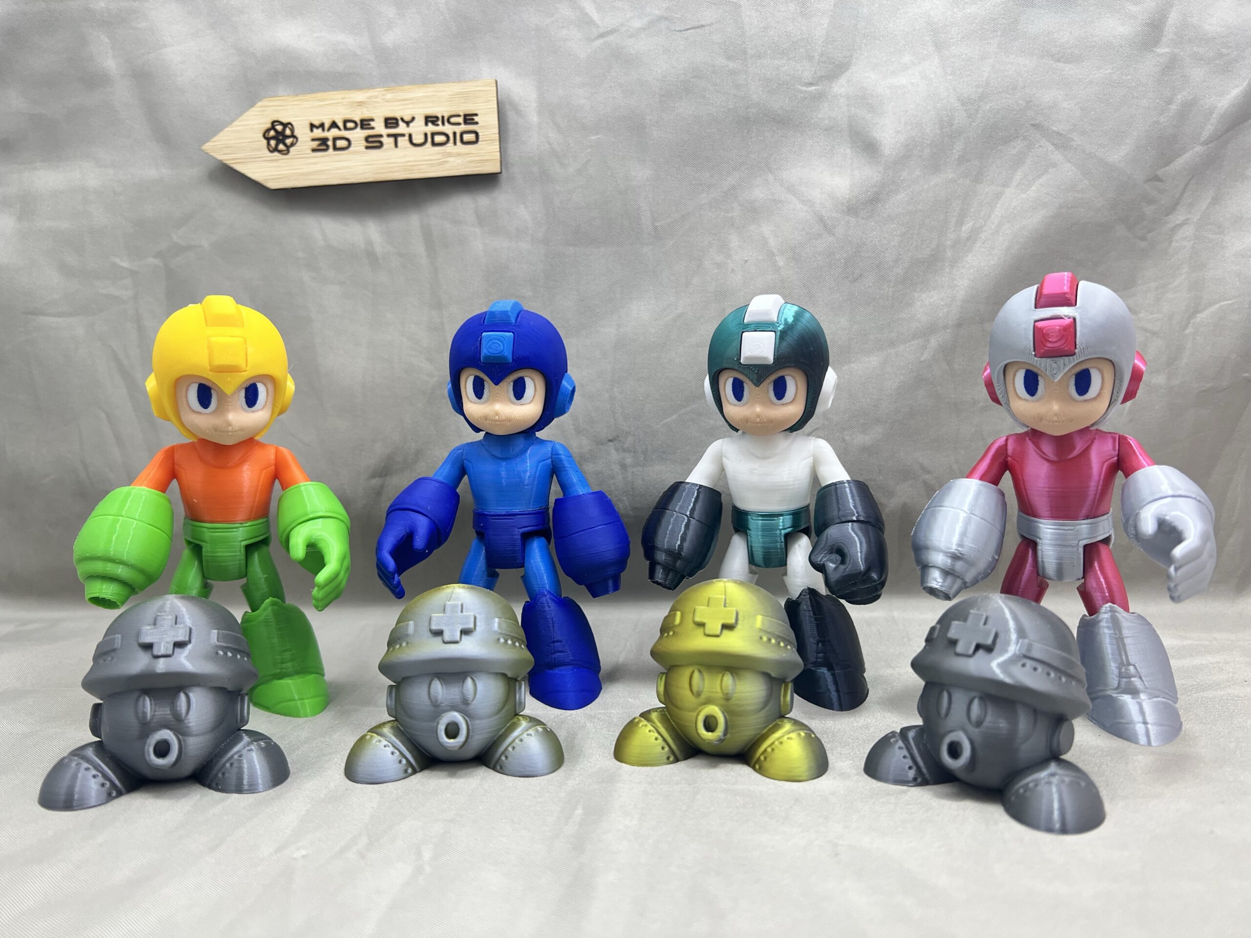 Mega Man Action Figure - Design Your Own Color Scheme Available - Made ...