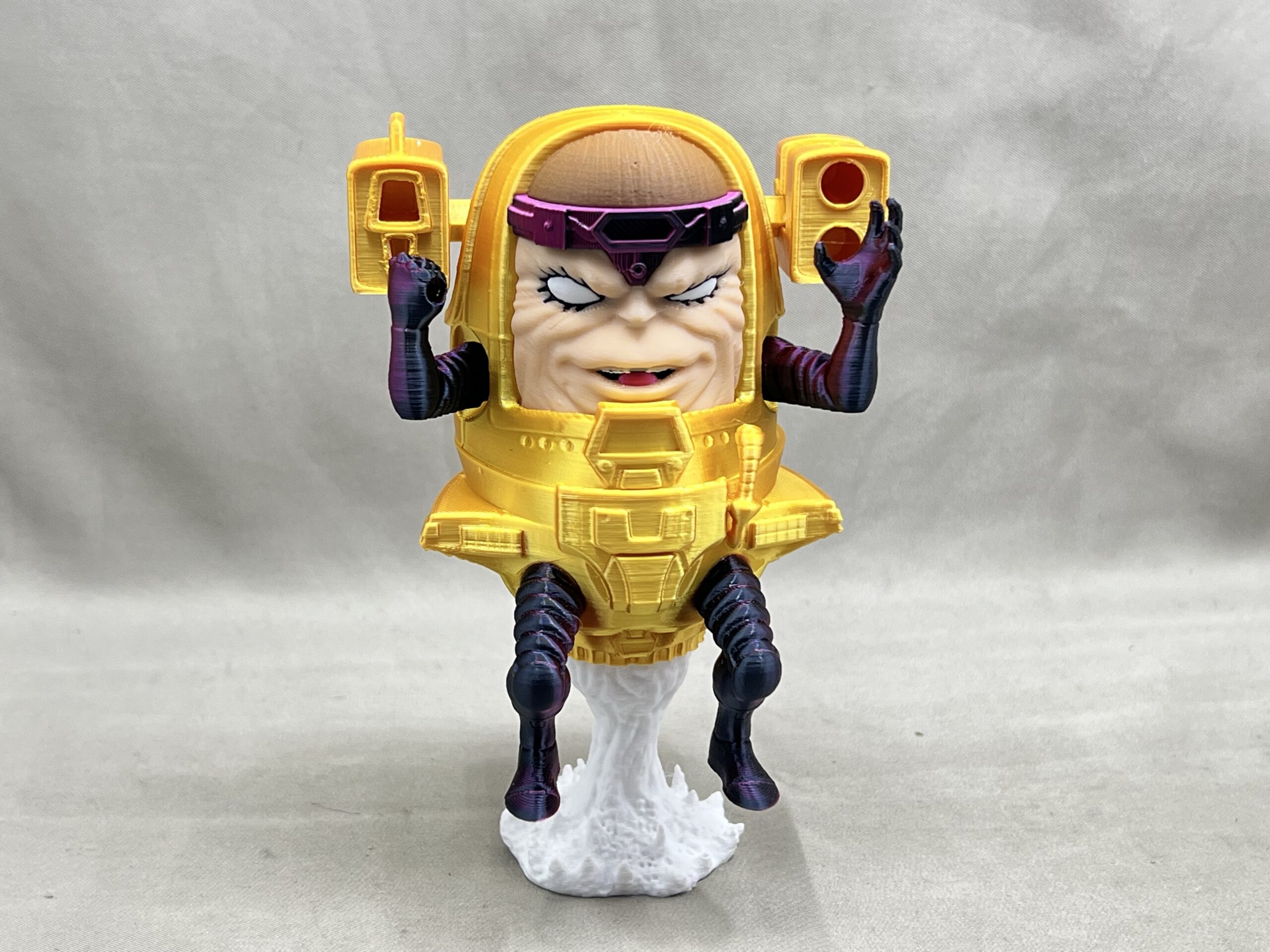 MODOK Action Figure - Articulated Arms - Made by Rice 3D Studio