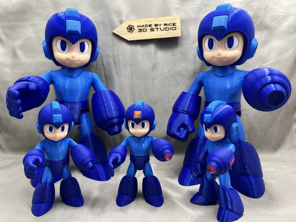 Mega Man Action Figure - Design Your Own Color Scheme Available - Made ...