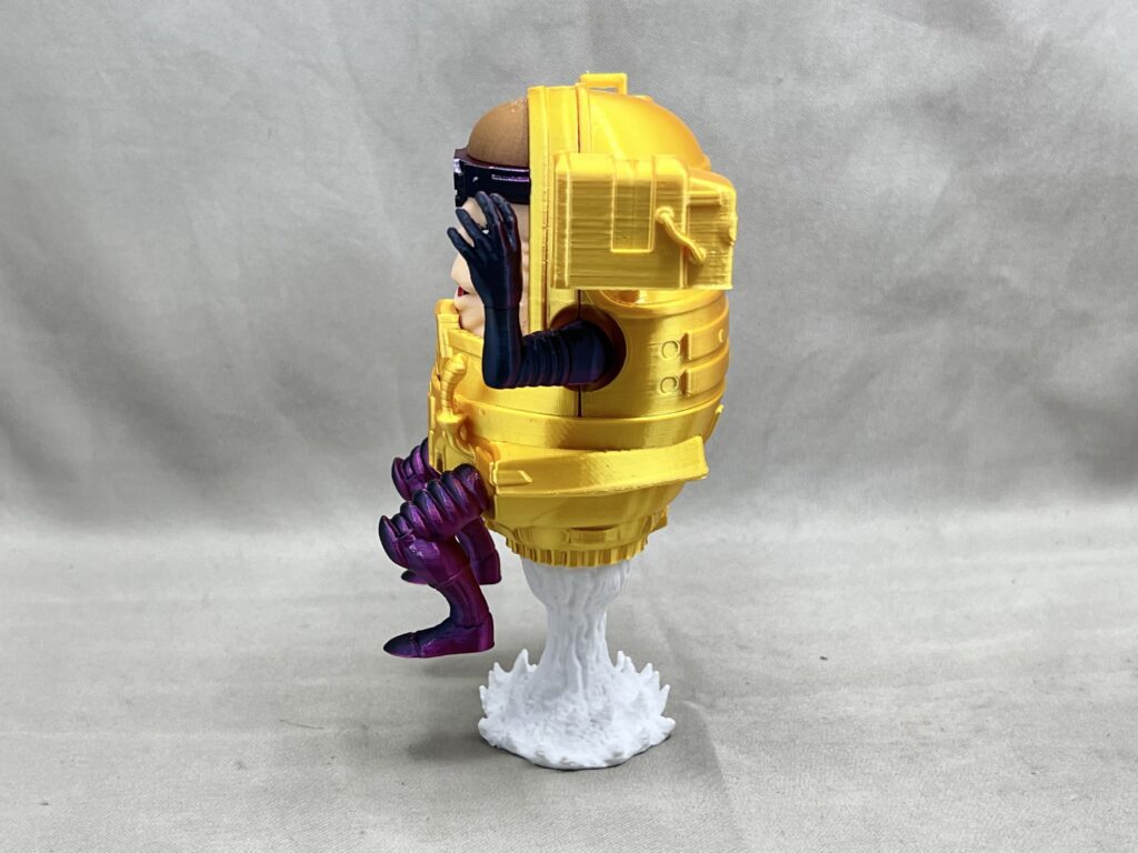 MODOK Action Figure - Articulated Arms - Made by Rice 3D Studio
