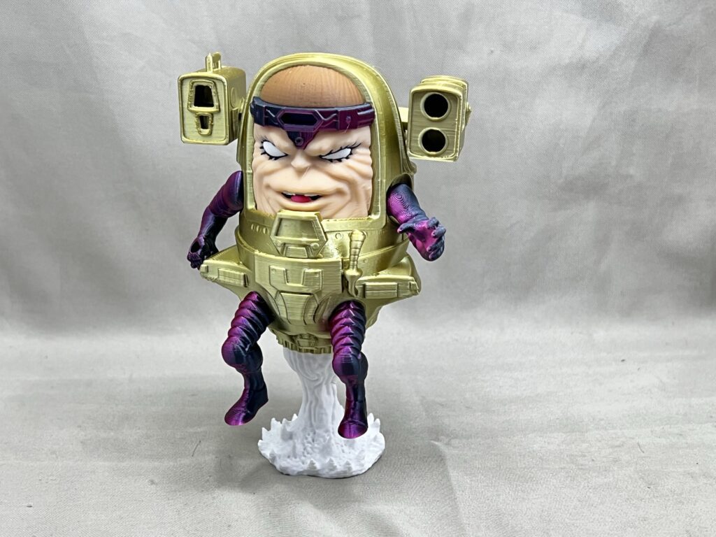MODOK Action Figure - Articulated Arms - Made by Rice 3D Studio