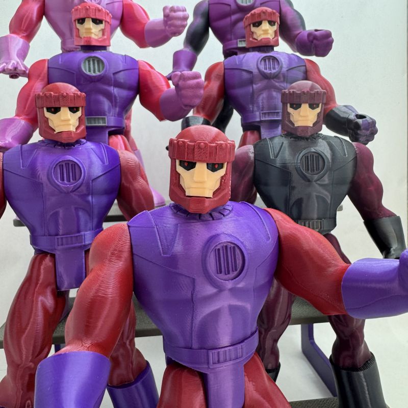 Sentinel Articulated Action Figure | 8” 3D Printed Collectible