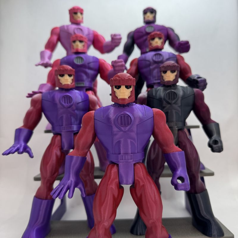 Sentinel Articulated Action Figure | 8” 3D Printed Collectible