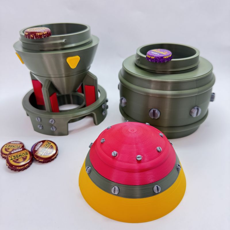 Fallout Nuke Container | 3D Printed Fallout-Inspired Storage Prop
